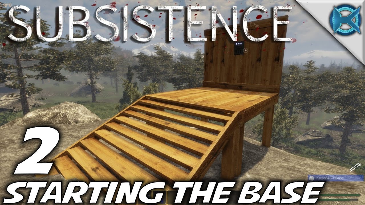 Subsistence | Ep 2 | Starting The Base | Let's Play Subsistence ...