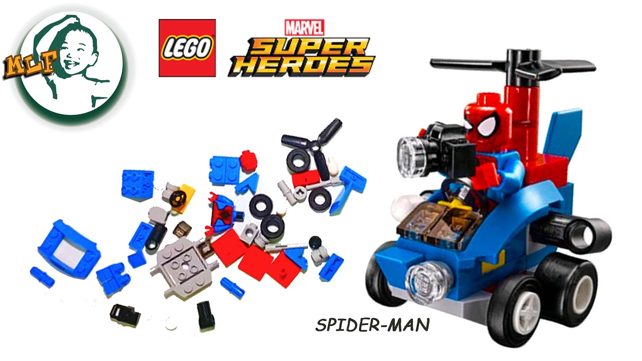 Marvel Super Heroes Lego - Sipder-man step by step lego building ...