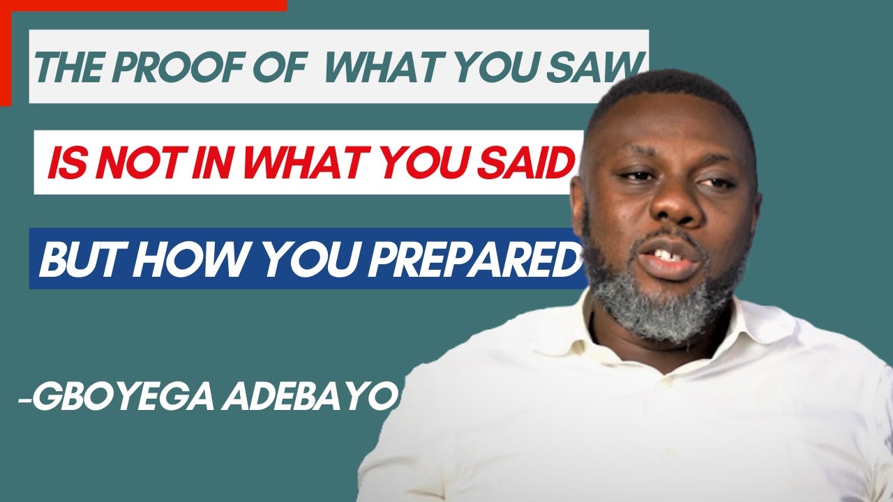 Covid-19 and the Church Pt1 | Gboyega Adebayo | Dashboard with Ojay ...