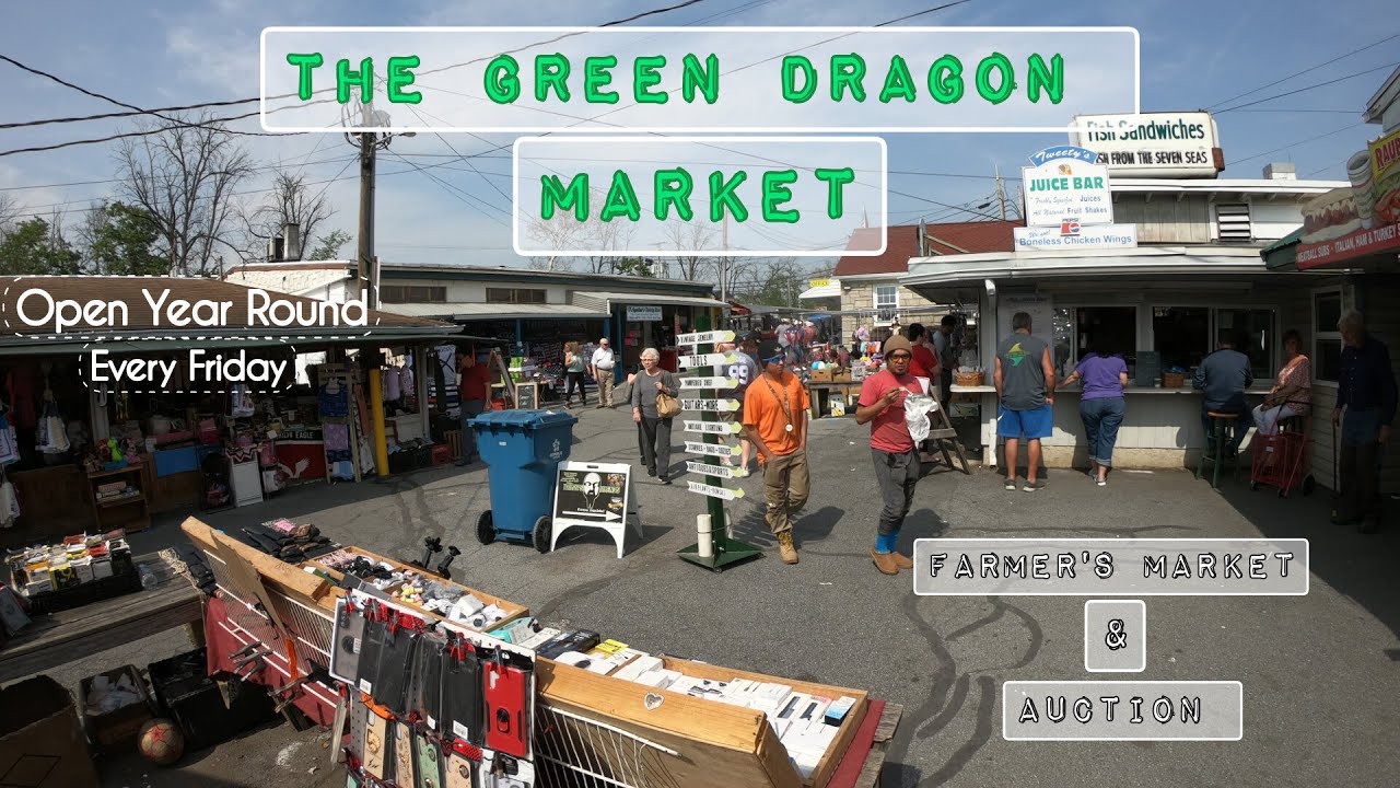 Shopping at The Green Dragon Market | Pennsylvania Farmers Market and ...