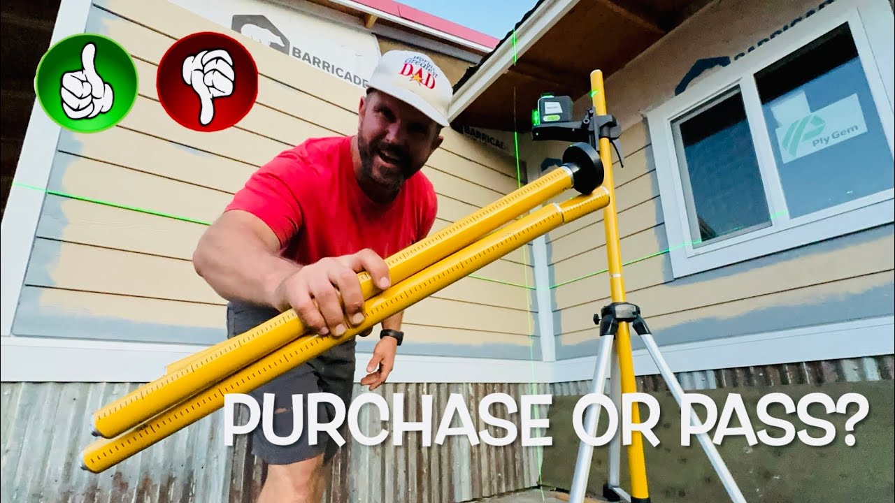 In-Depth Review & Field Test of the Firecore Laser Level Pole Mount Kit ...