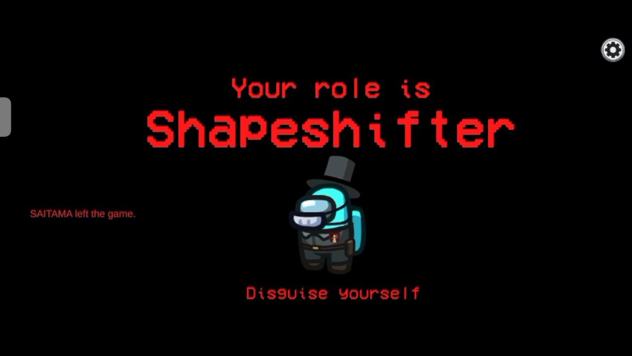 Among us Shapeshifter gameplay - YouTube
