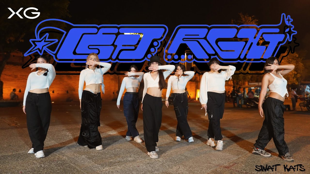 [DANCE IN PUBLIC] XG (エックスジー) ' LEFT RIGHT ' Dance Cover By SWAT KATz l Thailand - YouTube