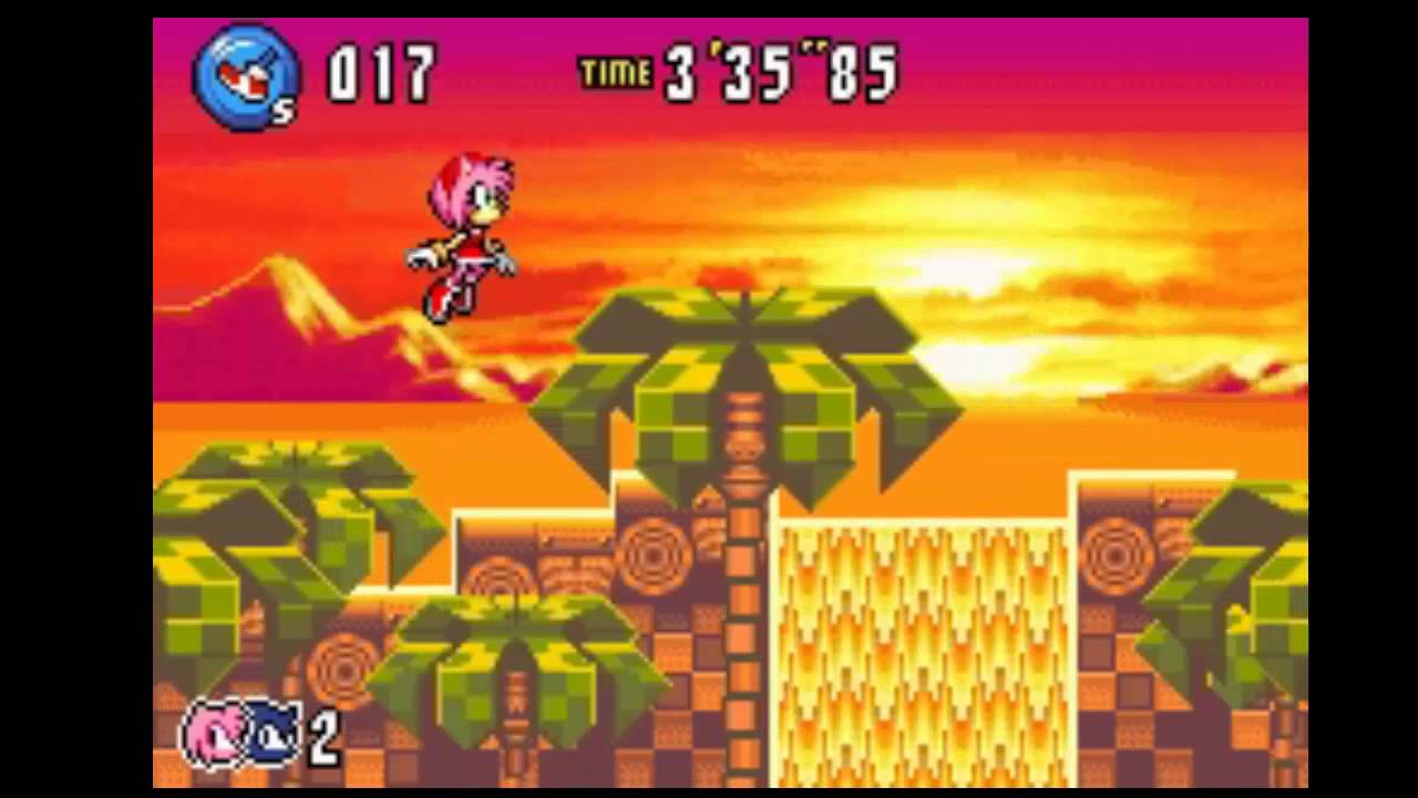 Sonic Advance 3:Sunset Hill Act 3 & Boss Battle - YouTube