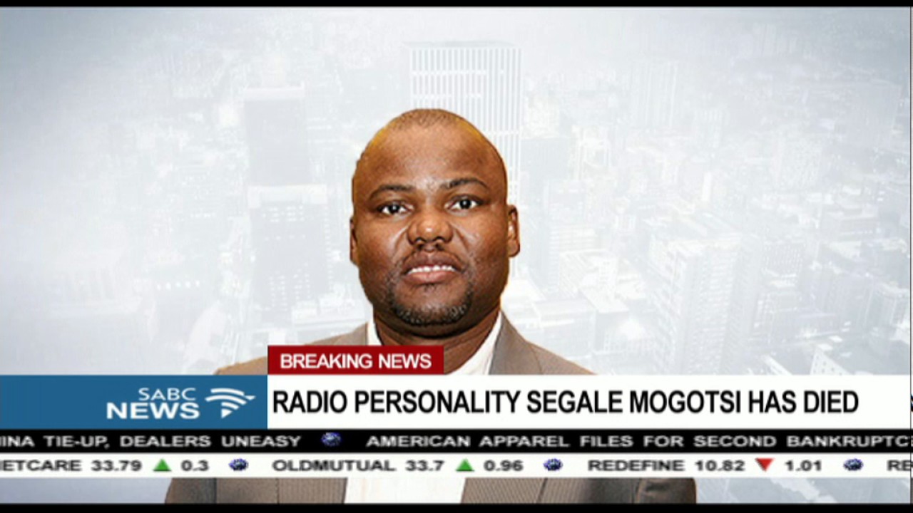 BREAKING NEWS: Radio personality Segale Mogotsi has died - YouTube