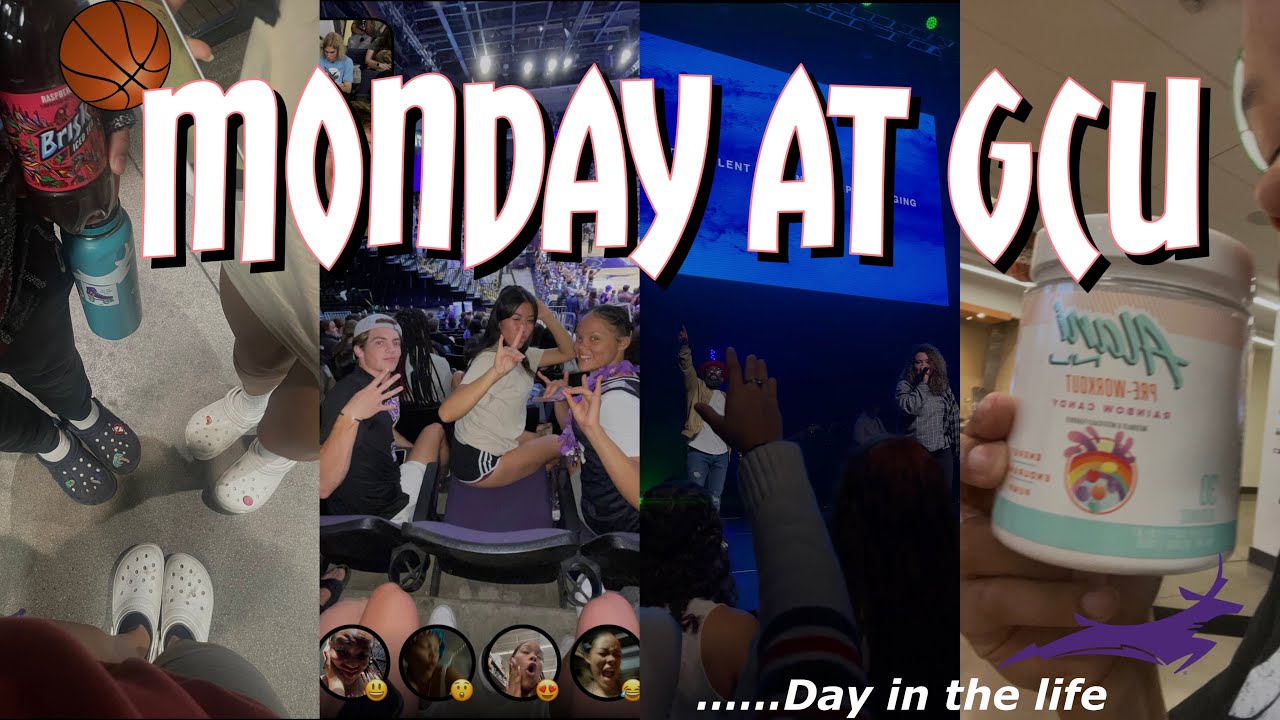 A Monday at GCU @gcu || Day in the life College - YouTube