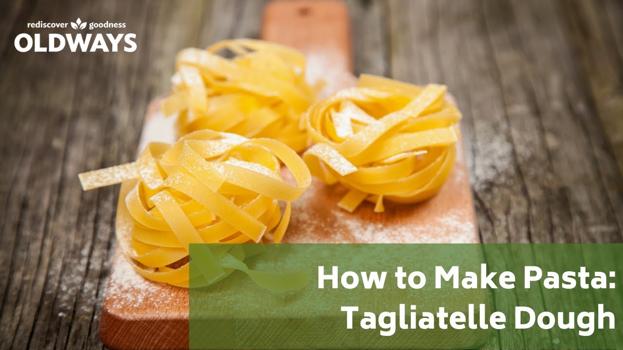 How to Make Pasta: Tagliatelle - YouTube