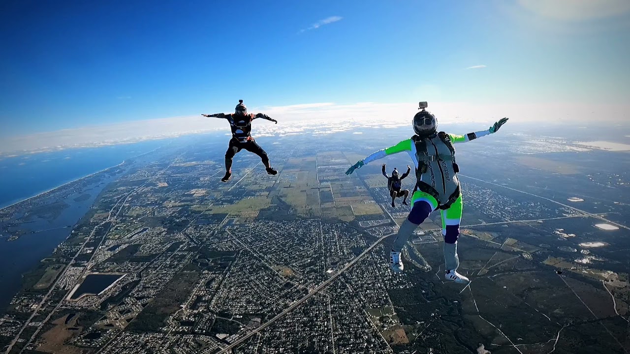 FreeFly Tube Skydive for a 1500th! - YouTube