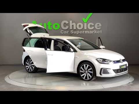 Volkswagen Golf gte in white - YouTube