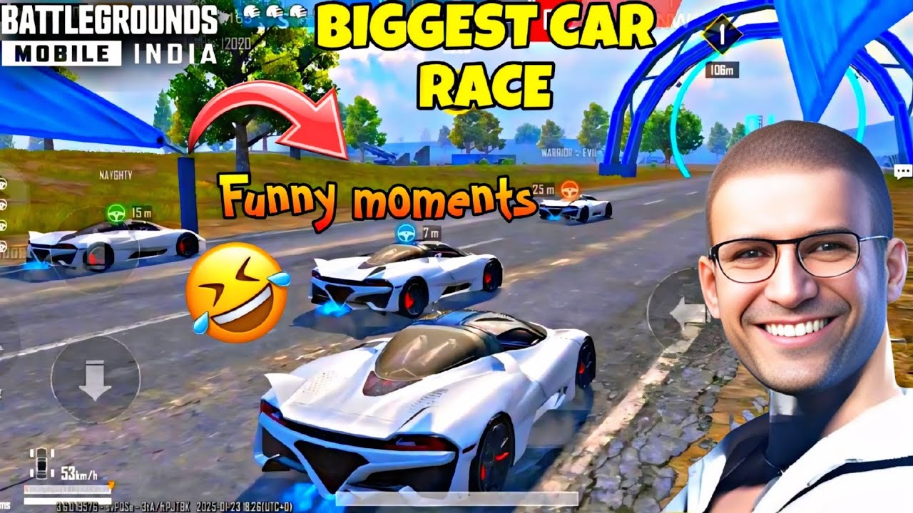 BIGGEST CAR RACE IN BGMI 😱🔥 | BGMI WOW MODE | PUBG MOBILE WOW MODE ...