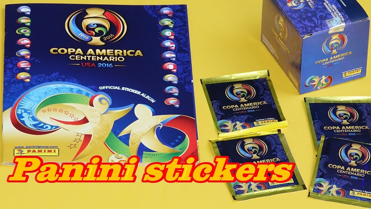 Panini Sticker Album Copa America Centenario USA 2016 new Panini ...
