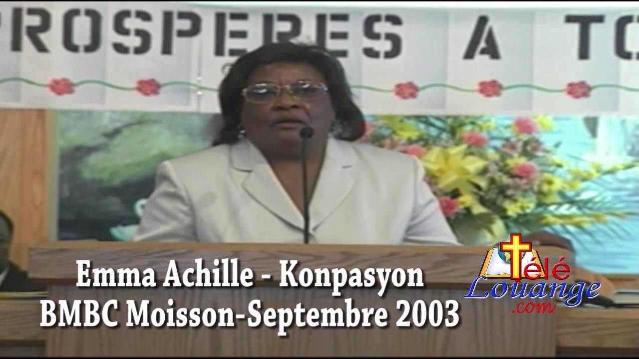 Emma Achille - Konpasyon - YouTube