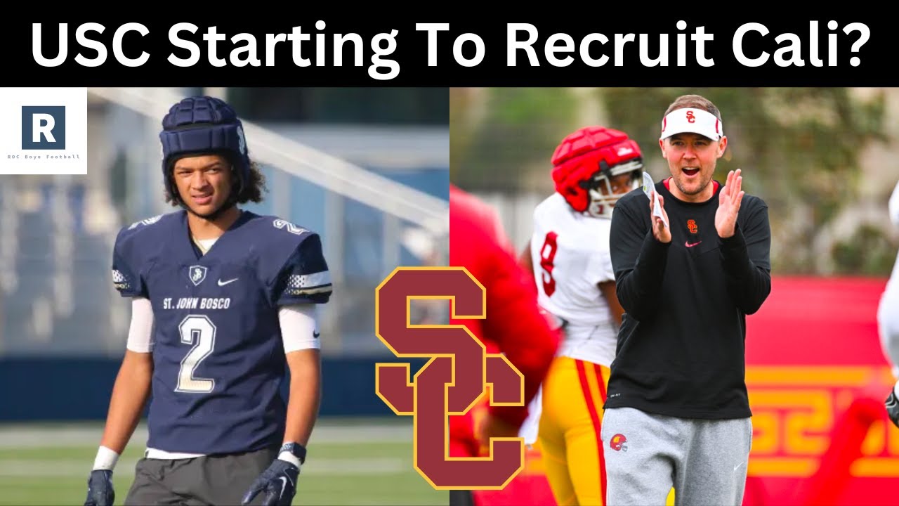 Joshua Holland Commits To USC | USC RECRUITING Cali | USC Football ...