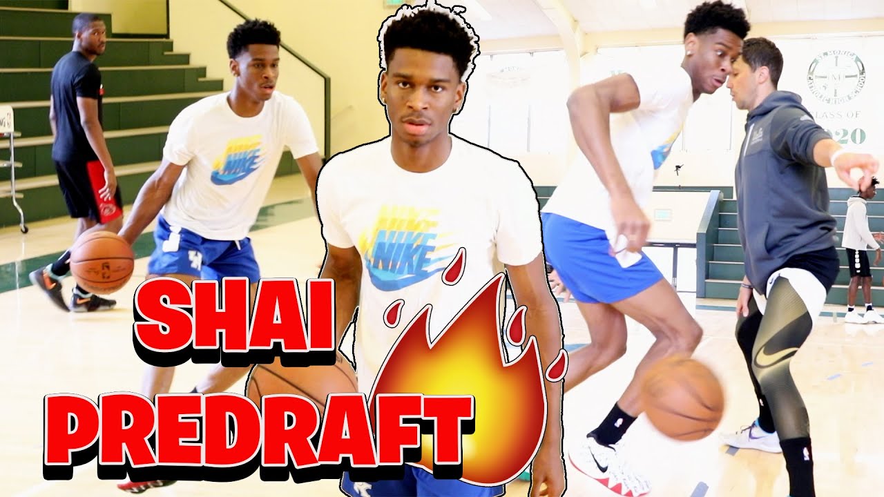 Shai Alexander *NBA Predraft * Worked Hard 3 times a day! - YouTube