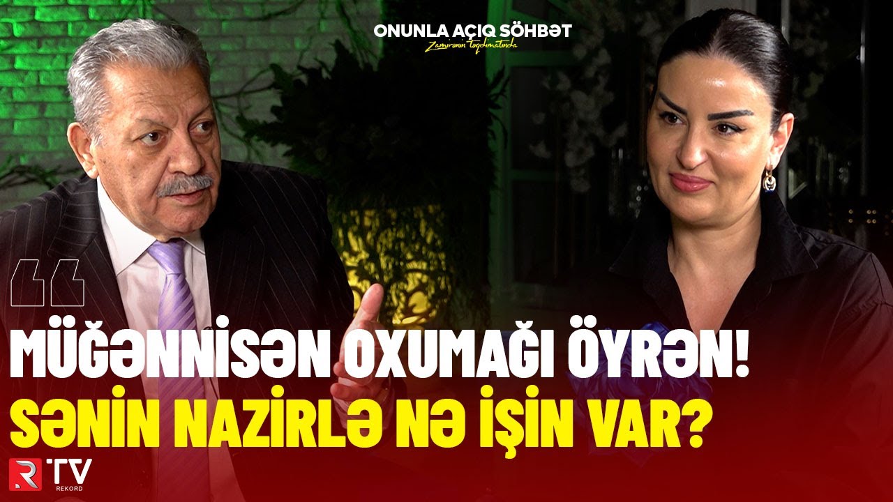 Zaur Rzayev: ”Müğənnisən oxumağı öyrən! Sənin nazirlə nə işin var ...