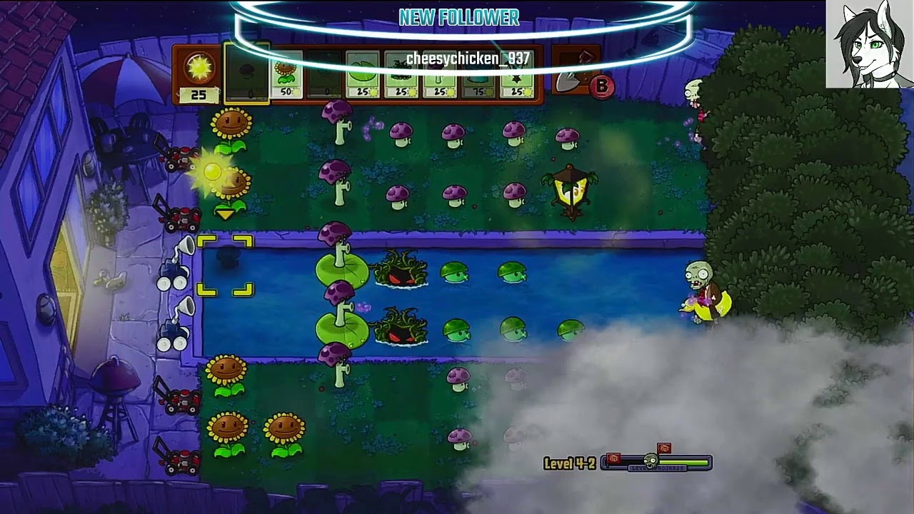 Plants Vs. Zombies, Because Lazy Zombie Day! - YouTube
