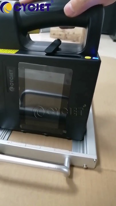 How to Print 100mm Large Logo on Carton by CYCJET Portable Handheld ...