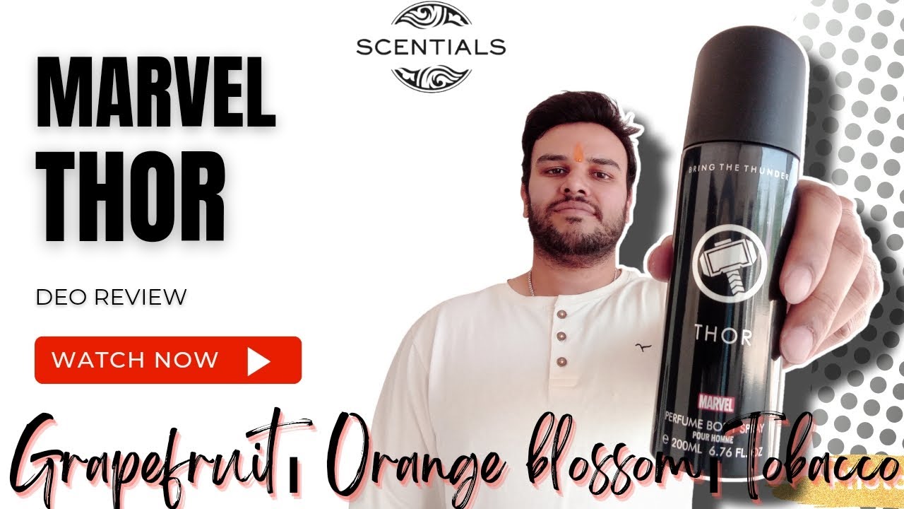 Marvel Thor deo review । Body spray | The Perfume Lab । Perfume ...