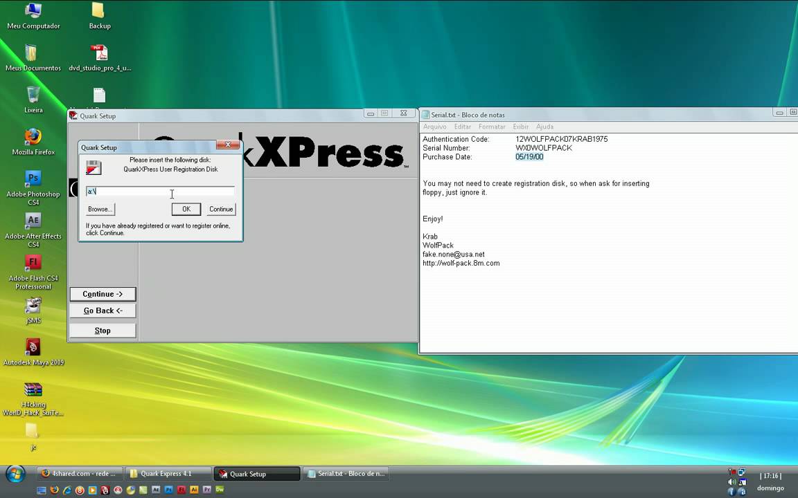 Instalação do Quark Express 4 1 - YouTube