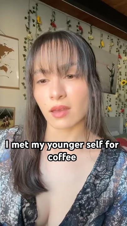 I met my younger self for coffee ️ #poetry #poetrylovers #poem # ...