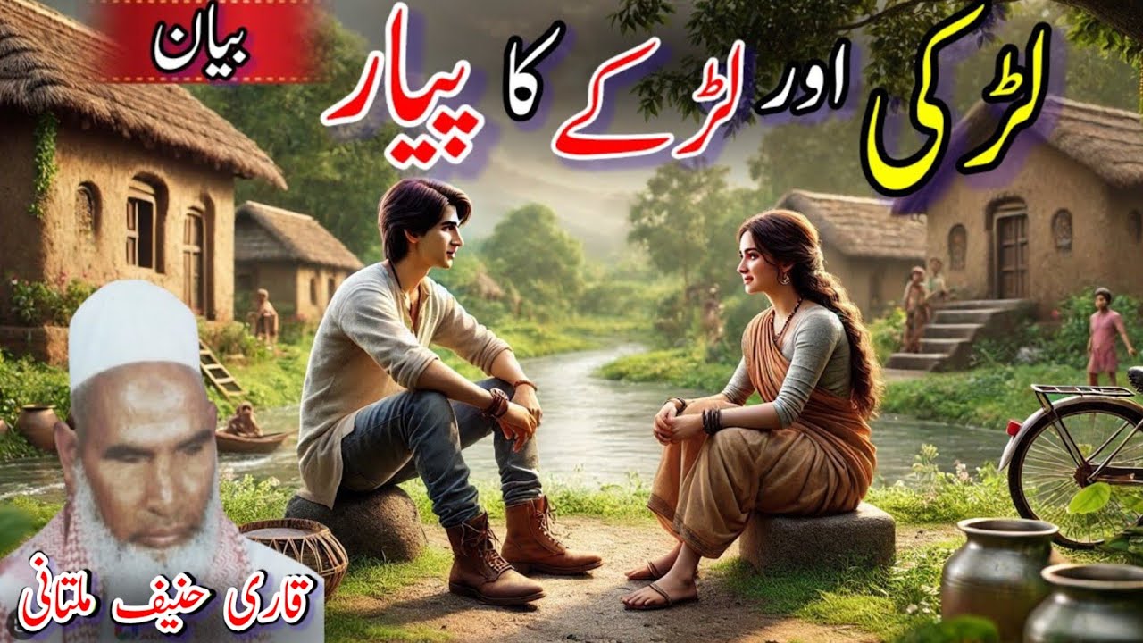Girl And Boy Love Story 😭 | Qari Hanif Multani Bayan | Kari Hanif ...