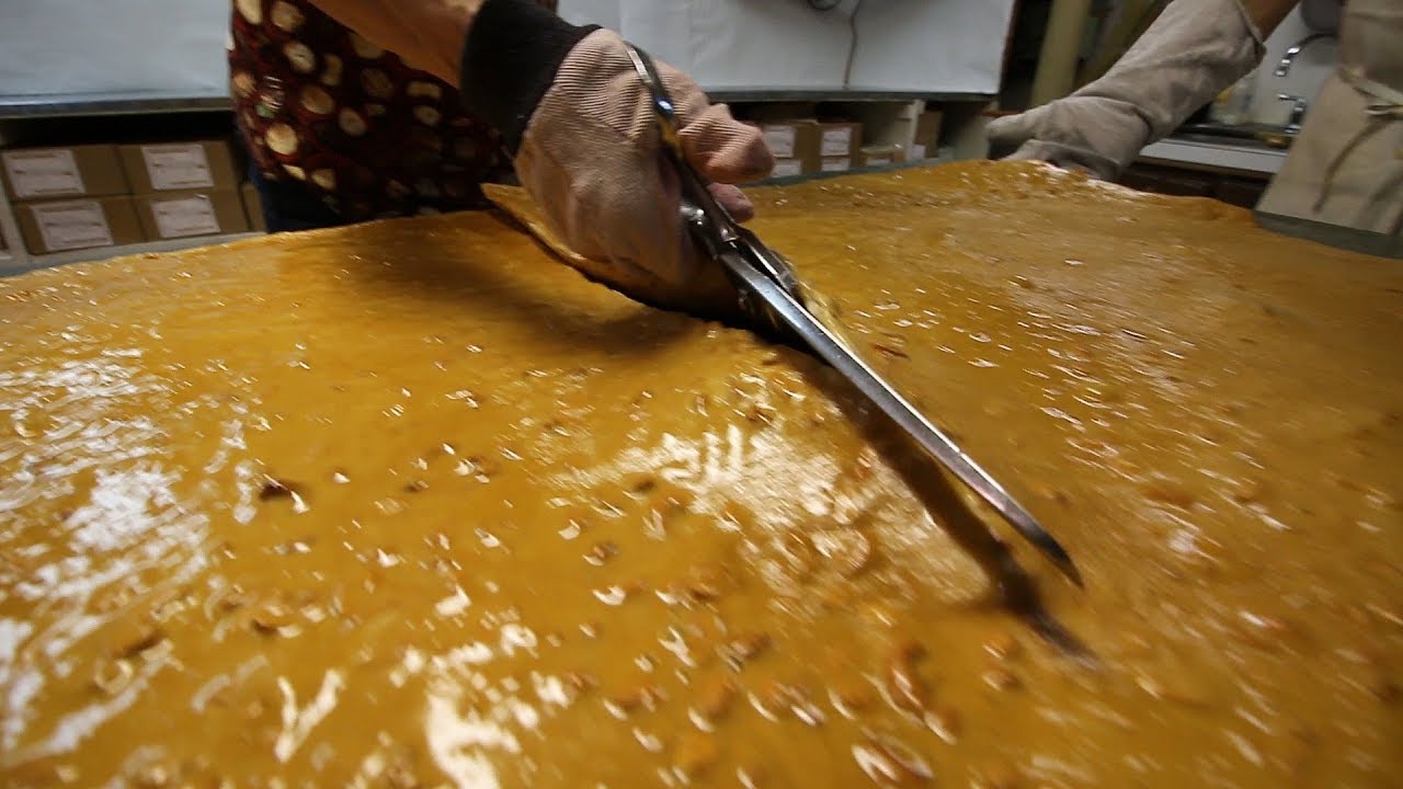 Hercules Candy Makes Cashew Brittle - YouTube