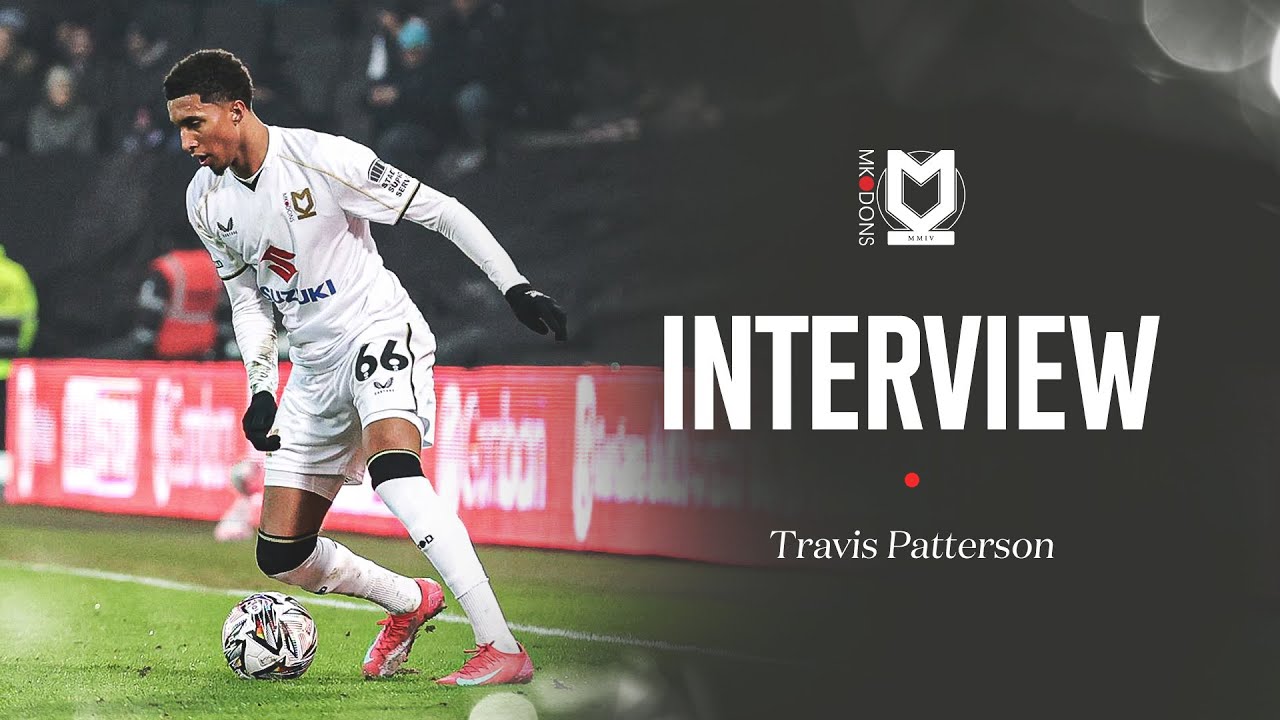 INTERVIEW: Travis Patterson on joining MK Dons - YouTube