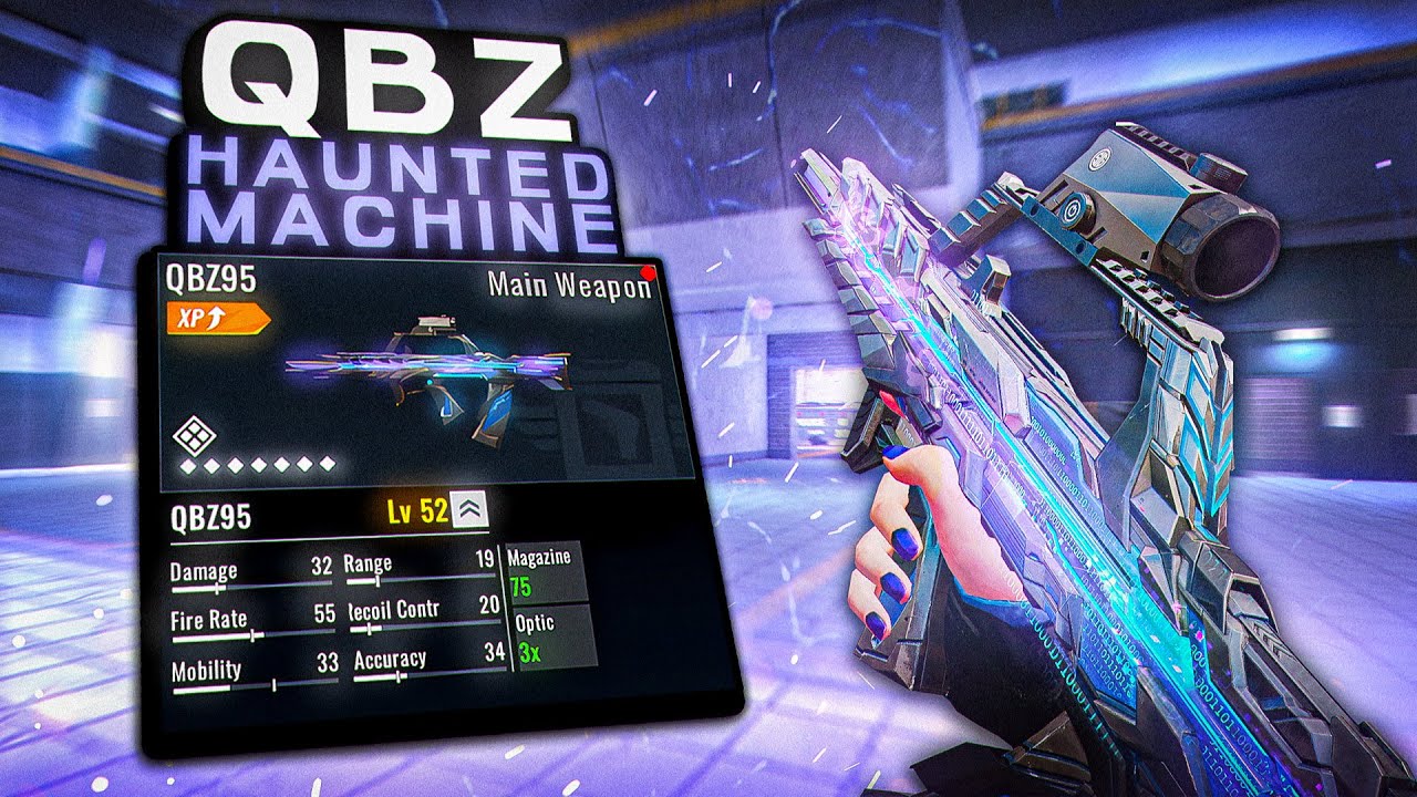 *NEW* BEST LOADOUT QBZ HAUNTED MACHINE in BloodStrike 🔥 | *27 KILLS ...