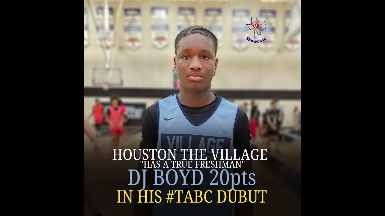 DJ Boyd freshman Debut at TABC Showcase in Dallas,TX for the Village ...