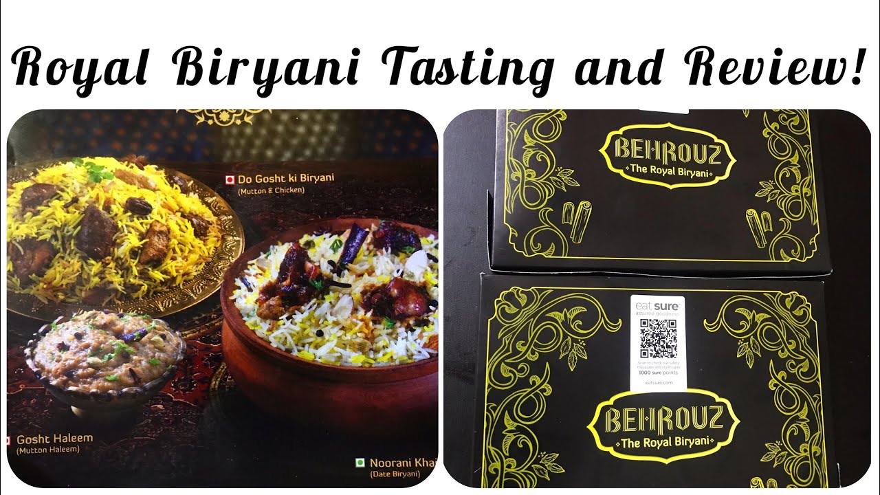 Behrouz Biryani review. - YouTube