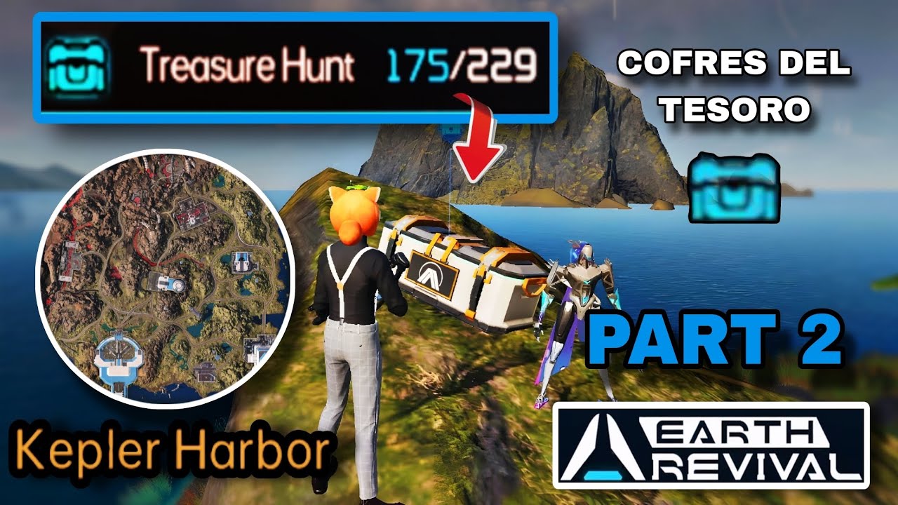 EARTH REVIVAL - COFRES DEL TESORO (Treasure Hunt) DEL MAPA (Kepler ...