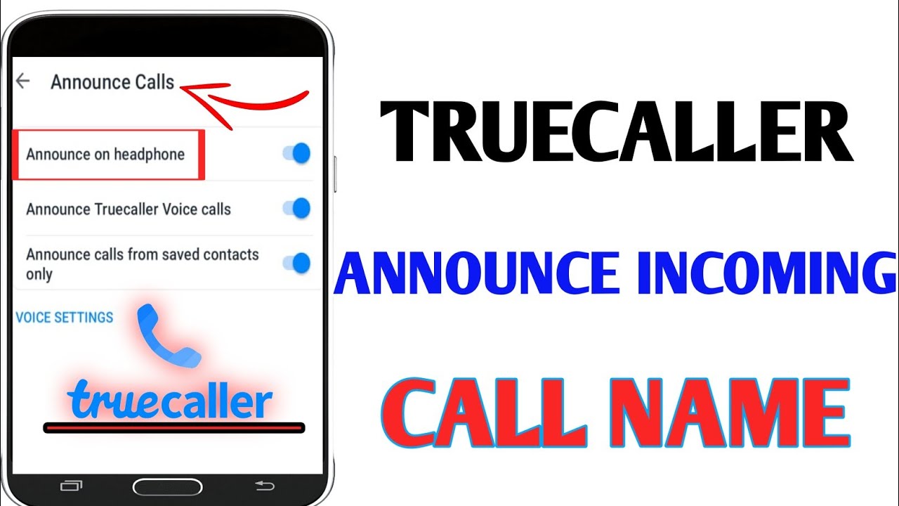 Truecaller Announce Call Name // How To Turn On Announce Call Name On ...