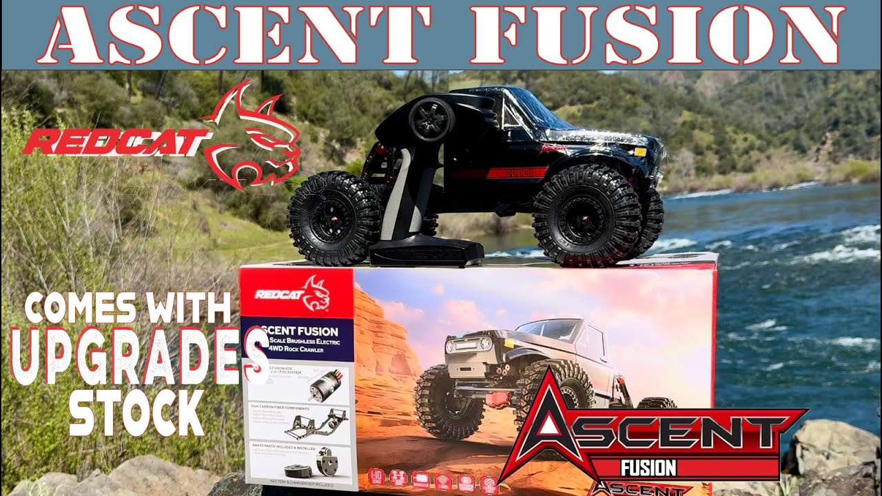 🆕Redcat Ascent Fusion: Straight Out of the Box📦Out onto the Rocks🪨Truly ...