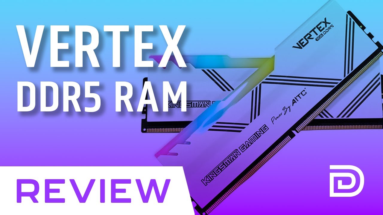 AITC KINGSMAN VERTEX RGB RAM DDR5 Review - YouTube