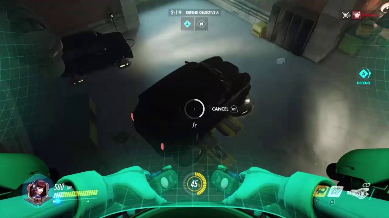 Overwatch: Origins Edition - Kings Row Map Glitch with D.Va - YouTube