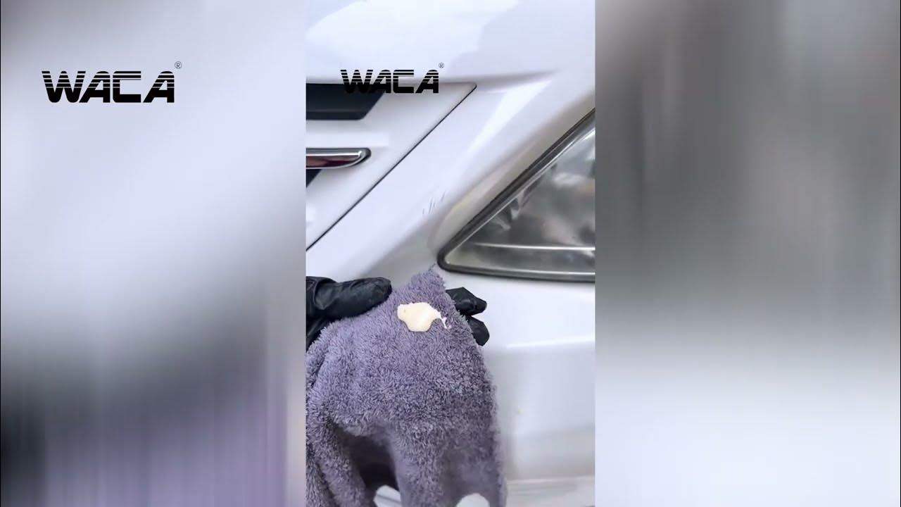 WACA ครีมลบรอยขีดข่วน น้ำยาขัดลบรอย ใช้ได้ทั้งรถยนต์และรถมอไซค์ #ครีมลบรอยขีดข่วน - YouTube