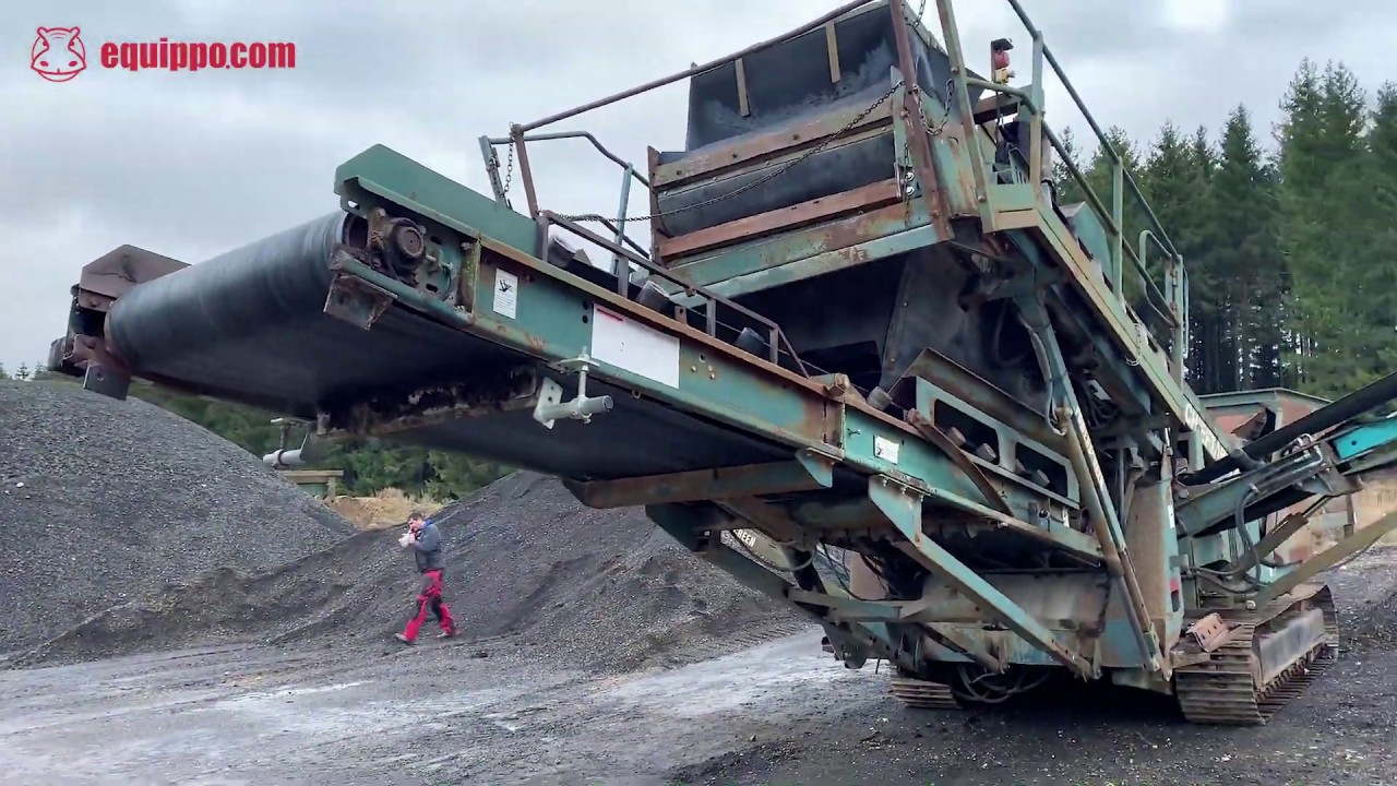 Used 2001 - POWERSCREEN CHIEFTAIN 1400 for sale | Used powerscreen ...