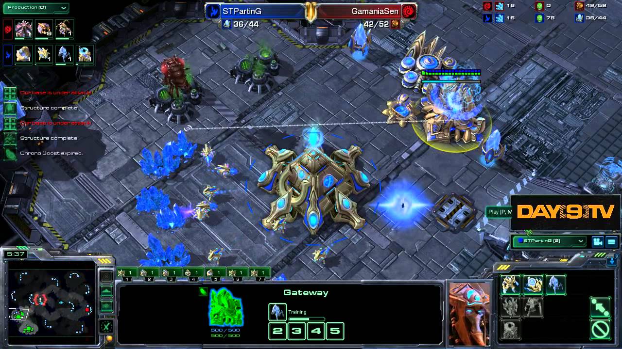 Day[9] Daily #522 P2- PartinG's Immortal Sentry push! Newbie Tuesday ...