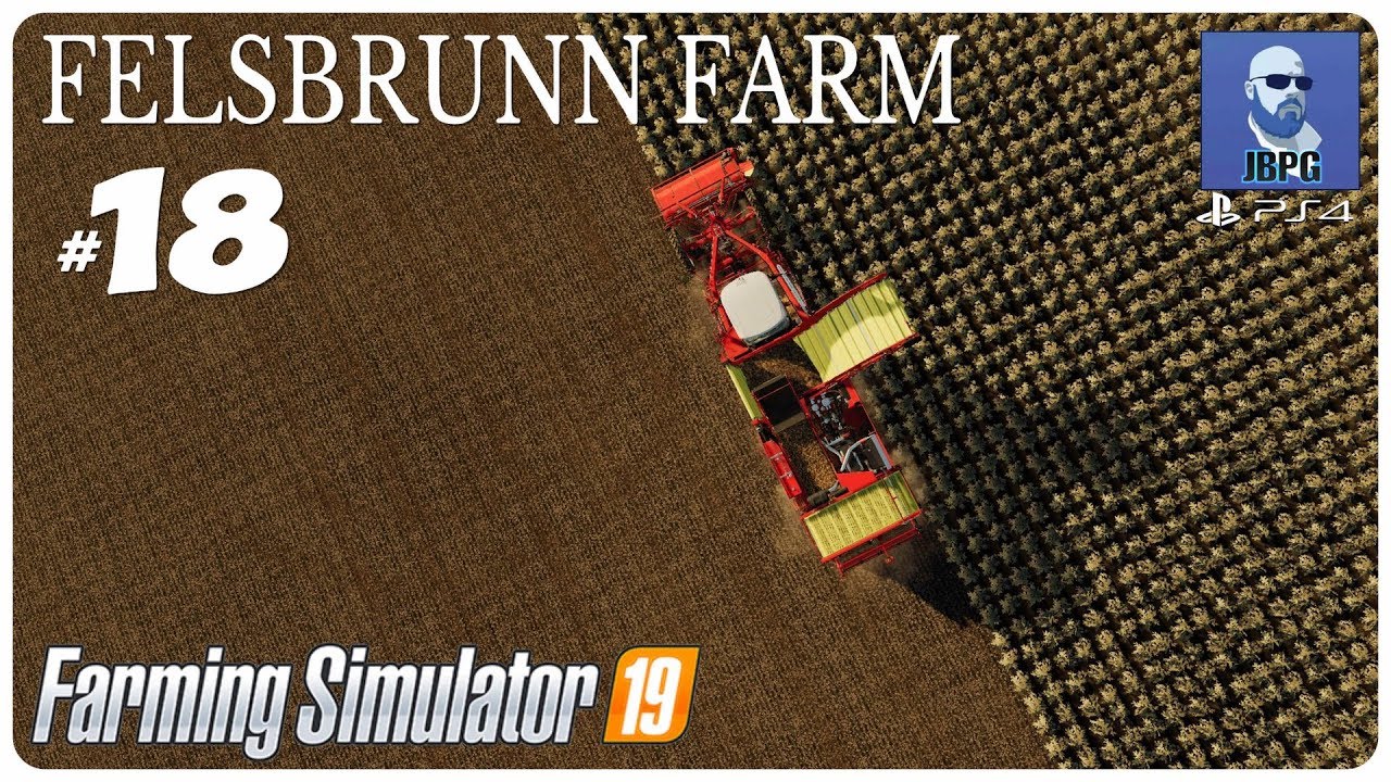 FS19 PS4: Felsbrunn Farm - Episode 18: Synchronised Harvesting - YouTube