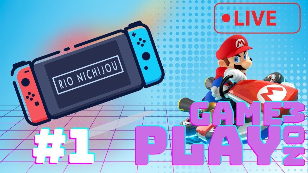 Gameplay Now Mario Kart 8 Nintendo Switch #1 - YouTube