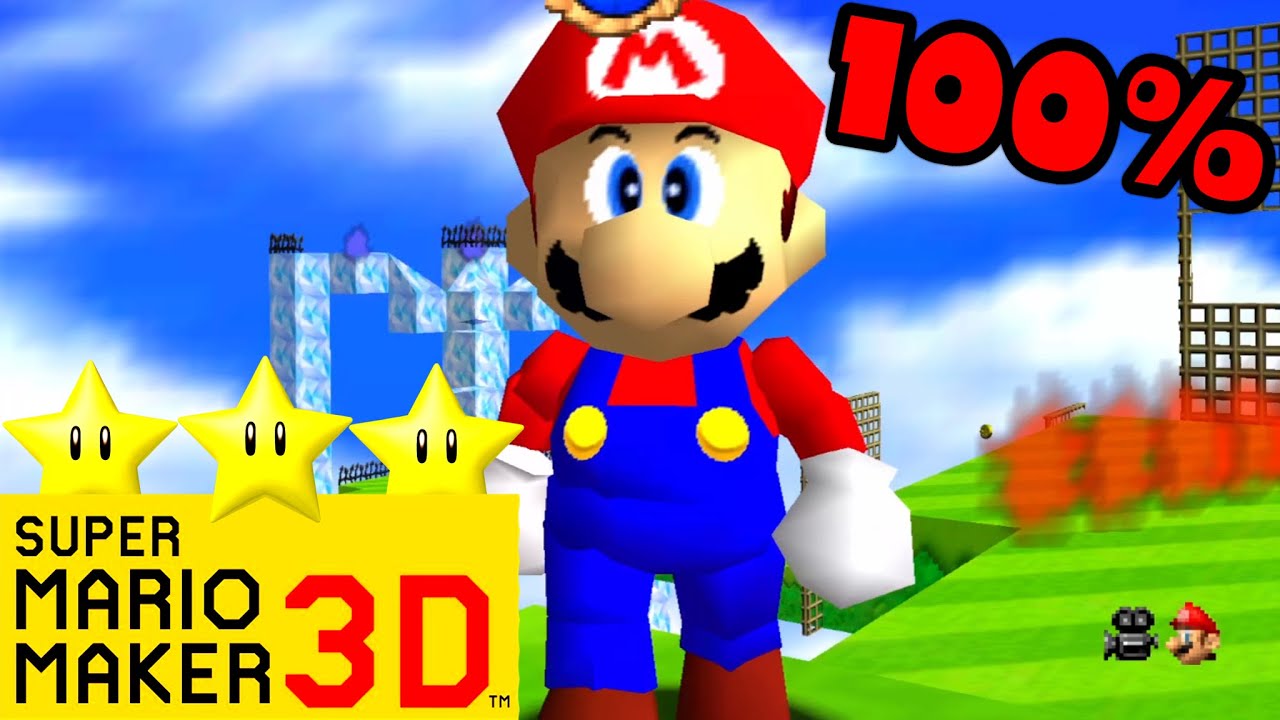 Mario Builder 64 🔨 Secret Stage 2 by King 🔨 100% Walkthrough Super ...