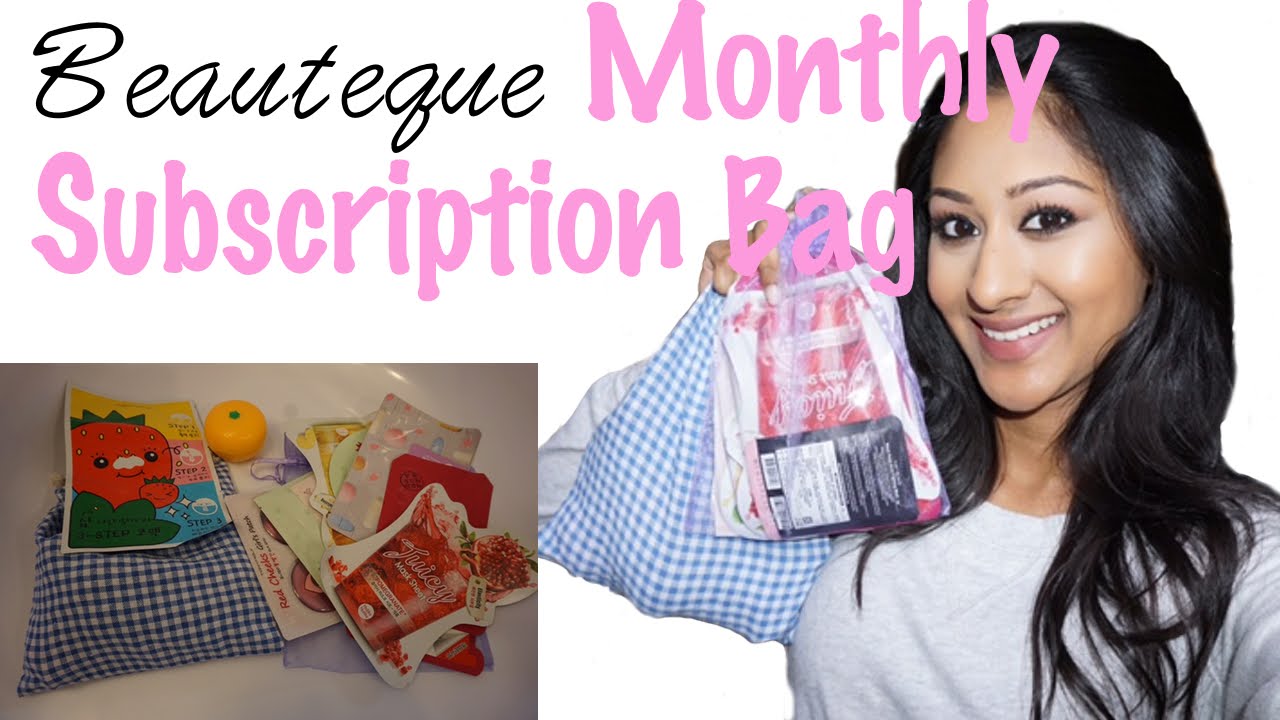 The Best Monthly Subscription Beauty Bag: Beauteque | Makeup By Megha ...