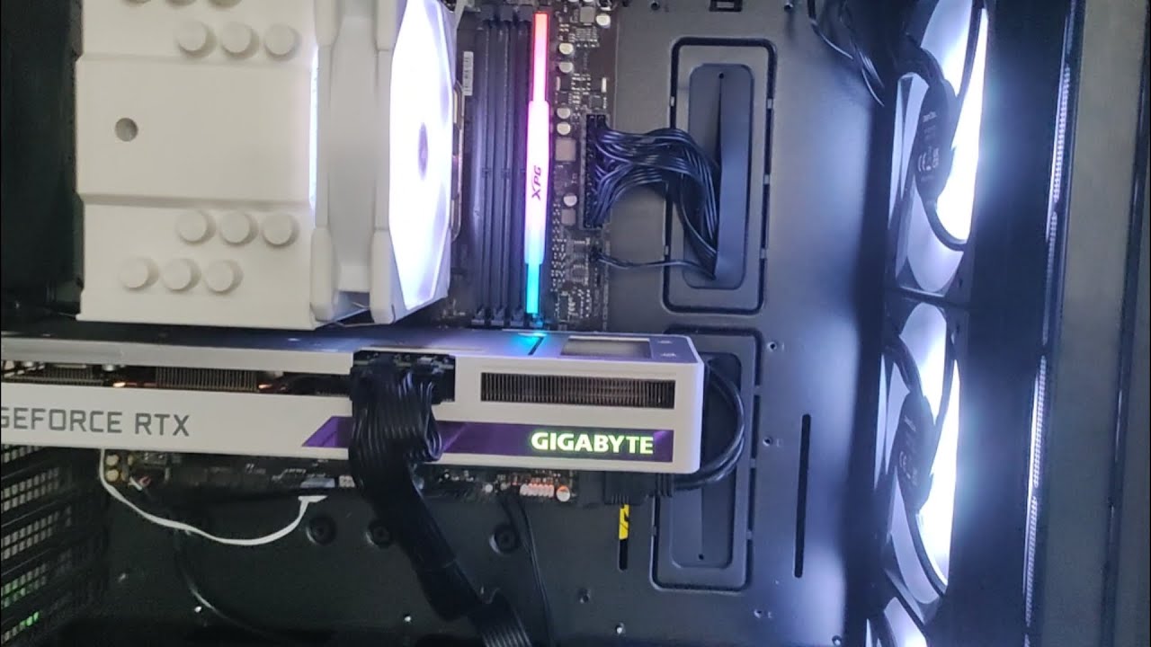 Gigabyte b650m Gaming x ax Installing nvme m2 ssd on motherboard - YouTube