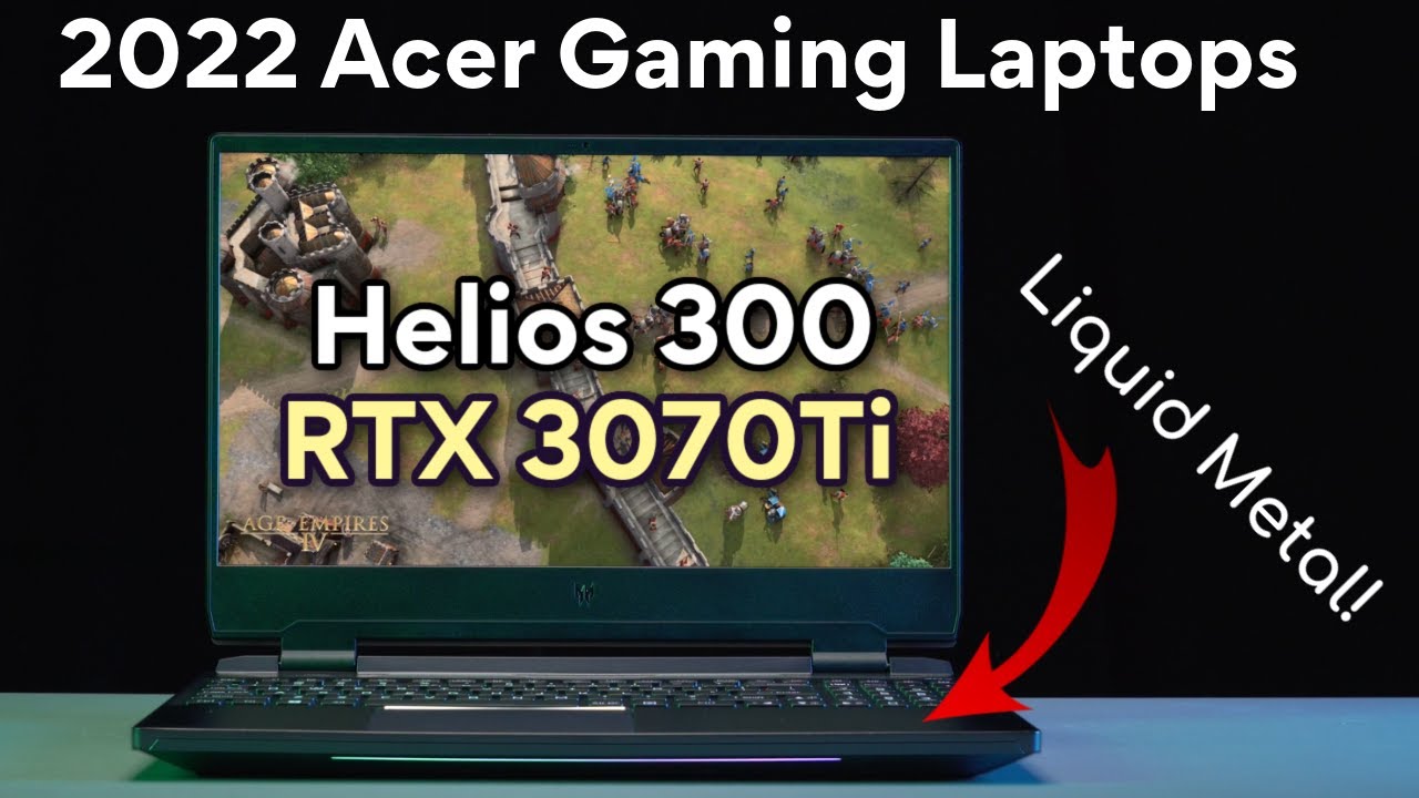 2022 Helios 300 Gets NEW Chassis, Liquid Metal and RTX 3070Ti !! - YouTube