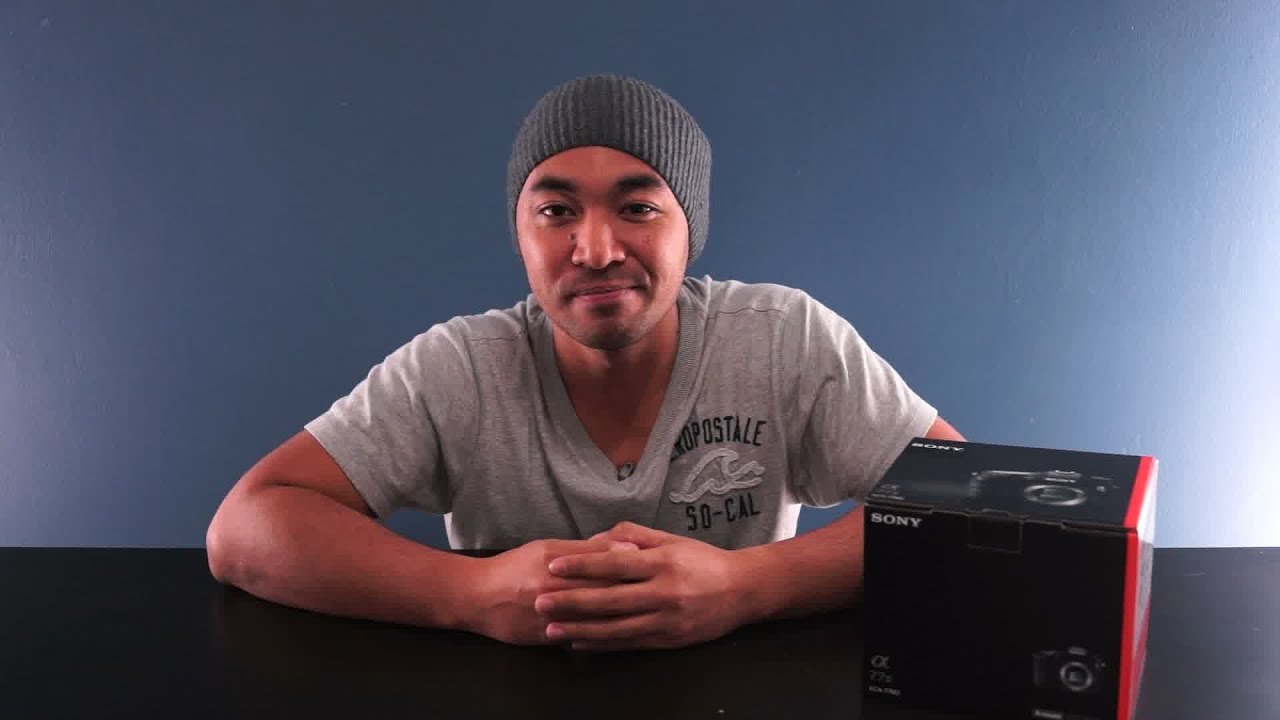 Unboxing the Sony A77 Mark II | John Sison - YouTube