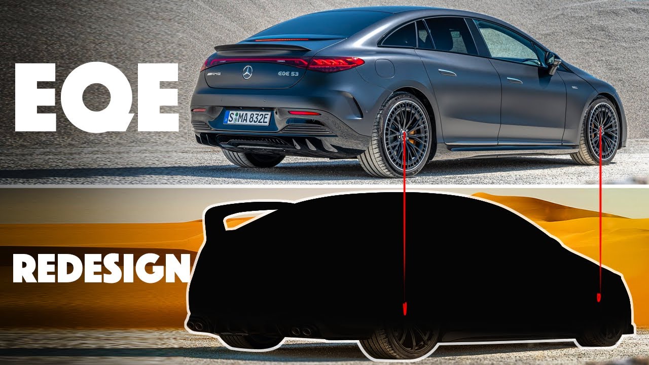 I redesign the Mercedes EQE into a proper V8 AMG - YouTube