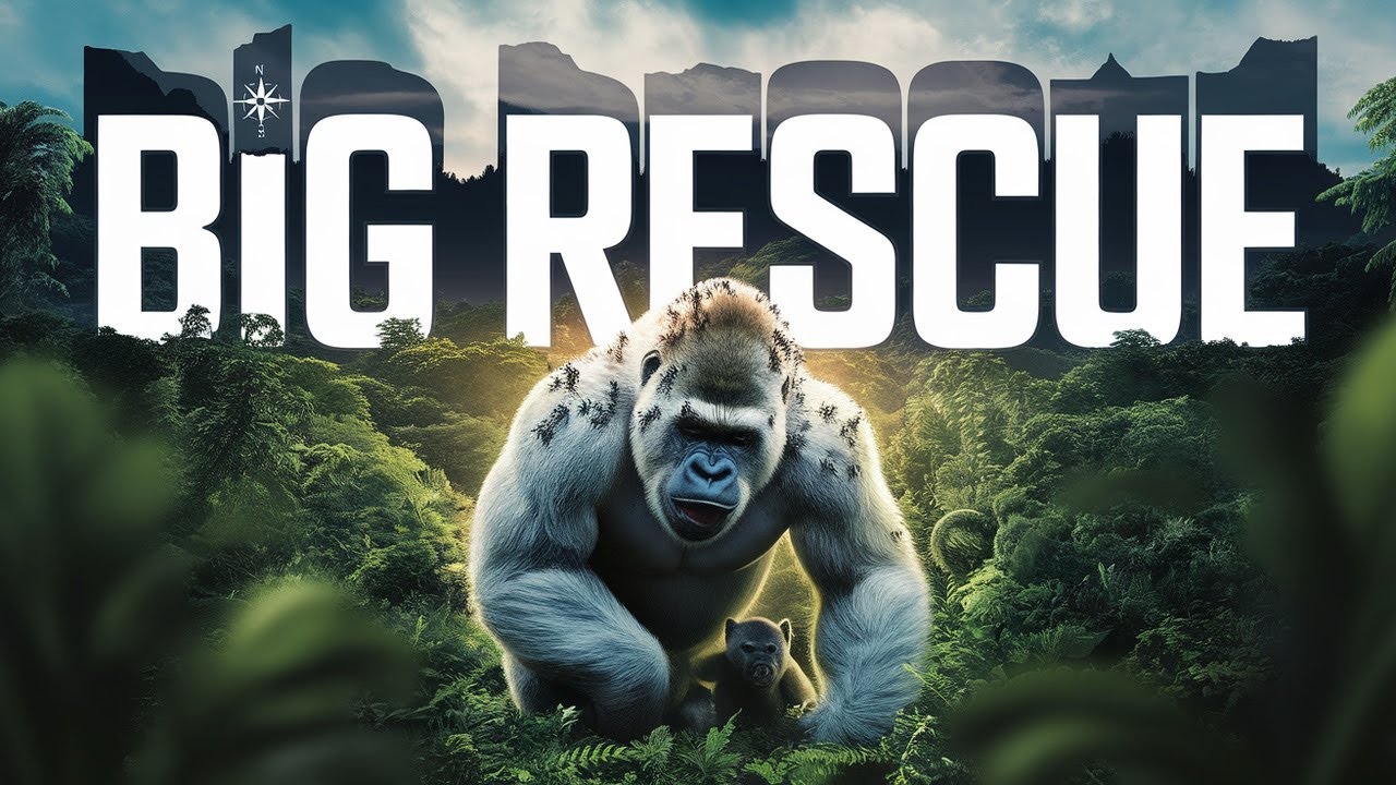 "Incredible Rescue: Giant White Monkey Saved from Deadly Parasite ...