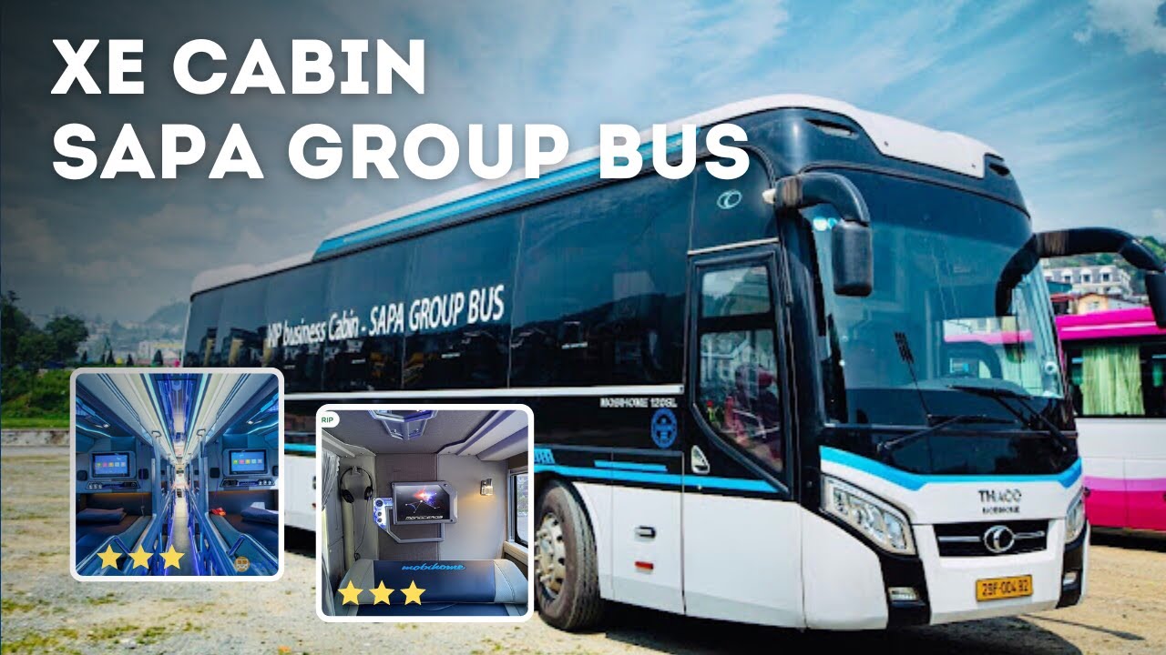 Xe Cabin Sapa Group Bus - Sang trọng, hiện đại - YouTube