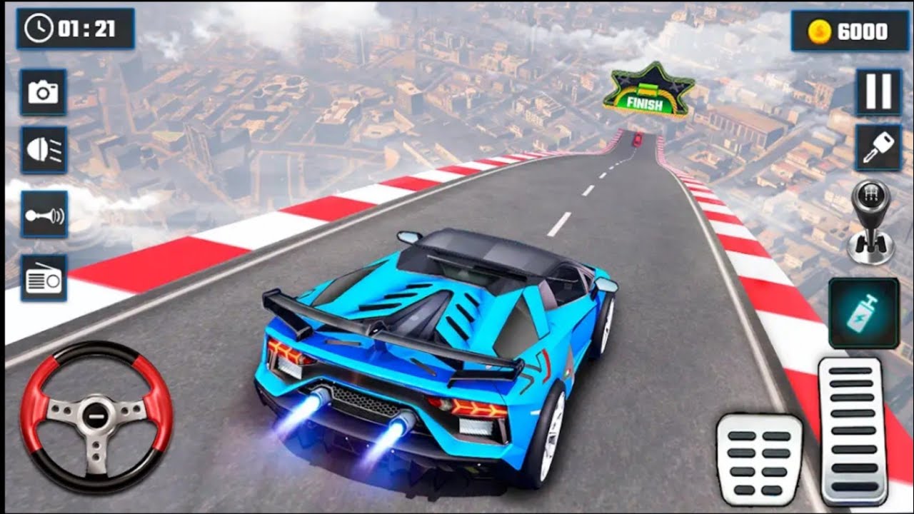 Ramp Car Racing 3D | Impossible Car Stunt Game | GT Car Racing Master ...