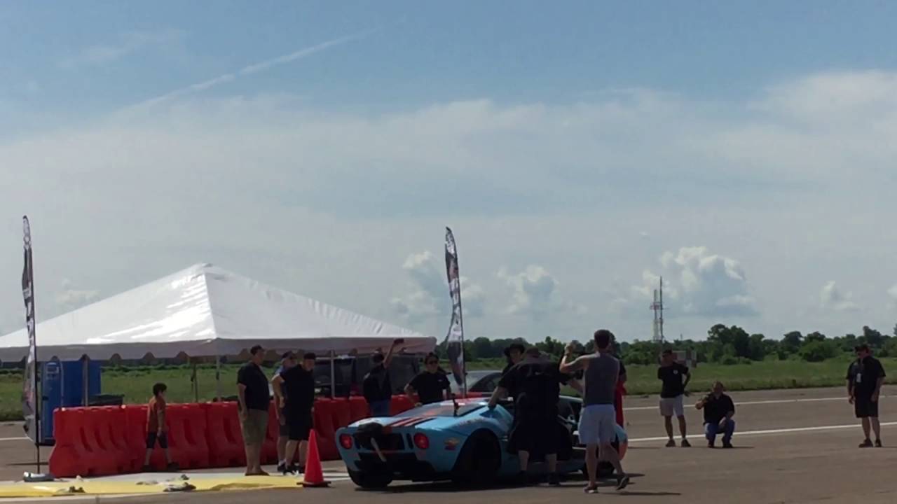 Worlds Fastest Ford gt new world record 280.1 in Arkansas - YouTube